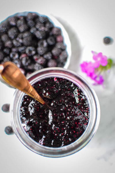 Wild Blackberry or Black Raspberry Jam » Emily Kyle, MS, RDN
