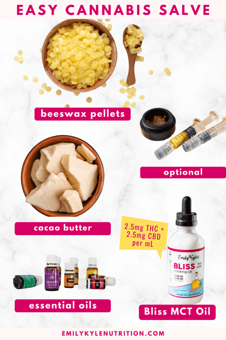 Easy Homemade Cannabis Salve Recipe » Emily Kyle, MS, RDN