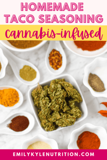 Homemade Cannabis-Infused Taco Seasoning » Emily Kyle, MS, RDN