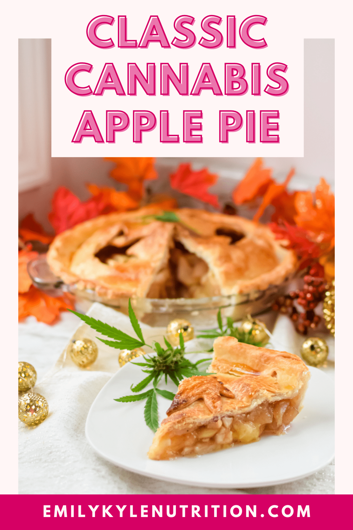 Easy, Classic Homemade Cannabis Apple Pie » Emily Kyle Nutrition