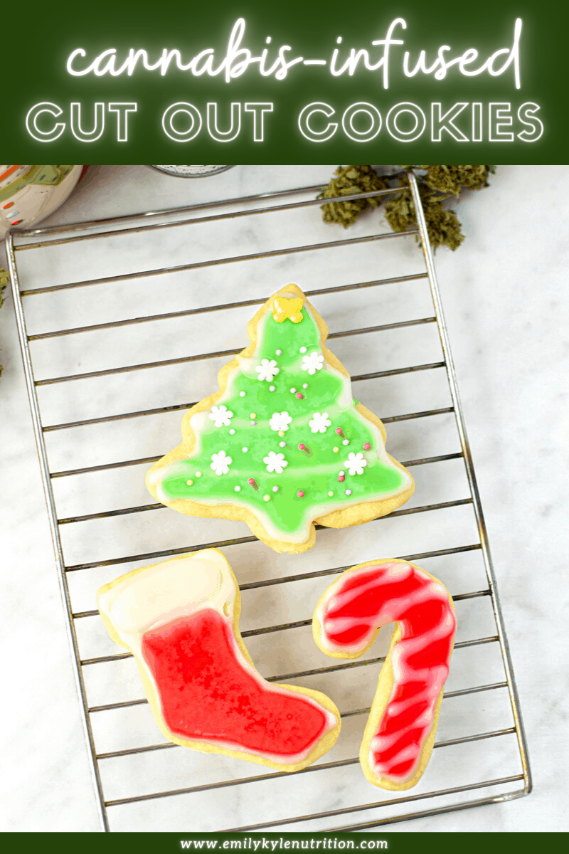 Cannabis Cut-Out Sugar Cookies with Cannabis Icing » Emily Kyle Nutrition