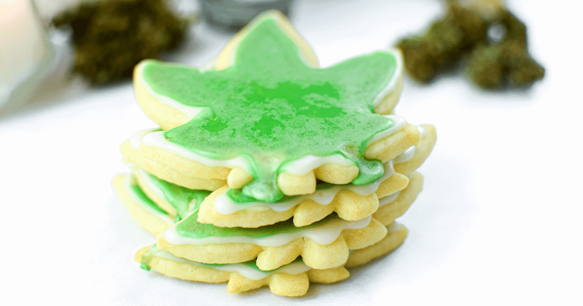 Cannabis Cut-Out Sugar Cookies with Infused Icing » Emily Kyle, MS, RDN