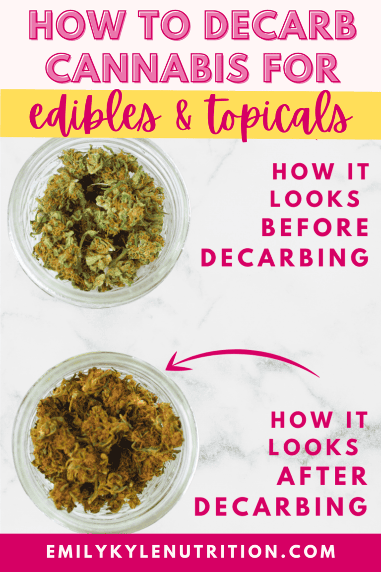 Easy Beginner's Guide to Cannabis Decarboxylation » Emily Kyle, MS, RDN
