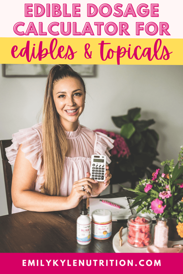 The Most Accurate Edible Dosage & Potency Calculator » Emily Kyle, MS, RDN