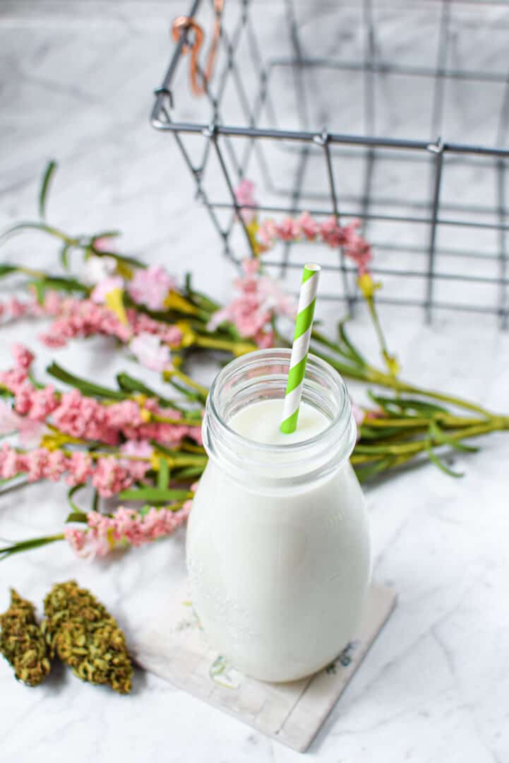 Easy Infused Cannabis Milk or Cream » Emily Kyle, MS, RDN