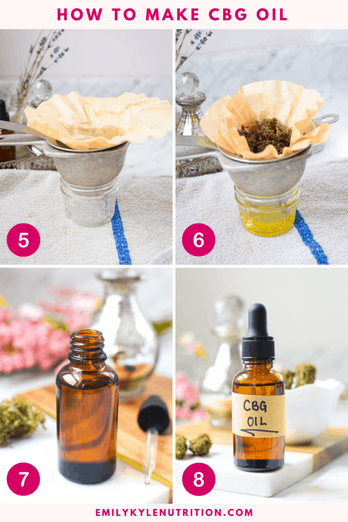 How to Make CBG Oil + The Benefits » Emily Kyle, MS, RDN