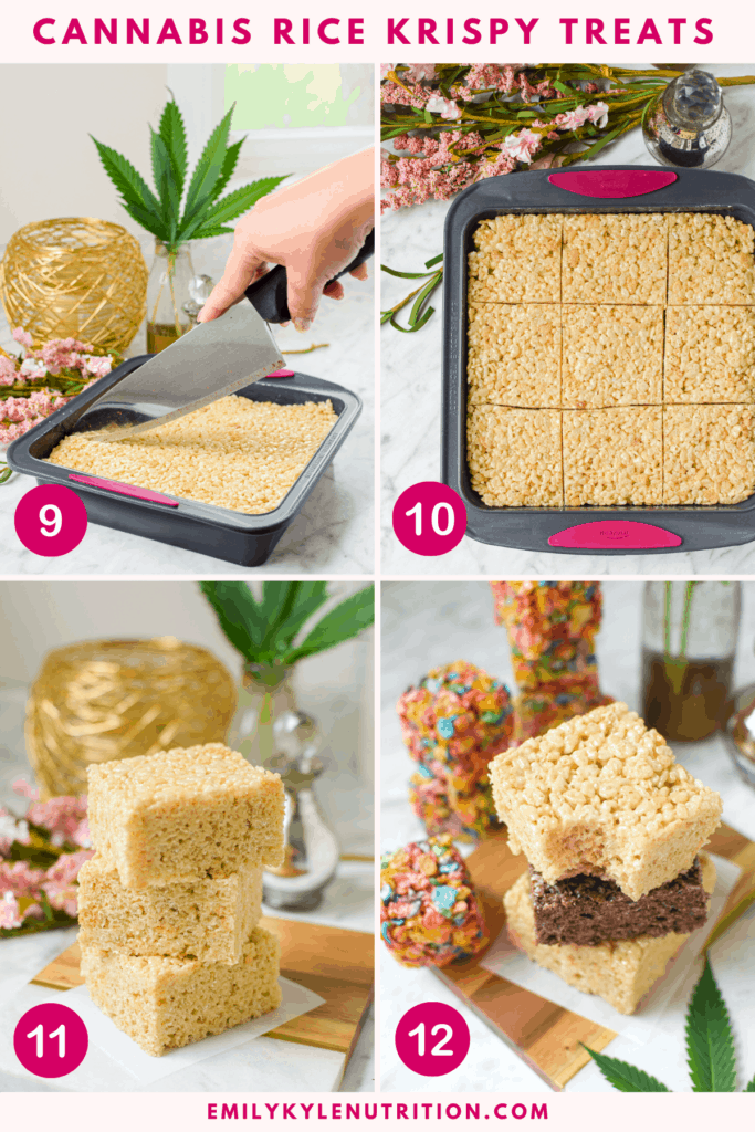 Easy Cannabis Rice Krispie Treats » Emily Kyle, MS, RDN