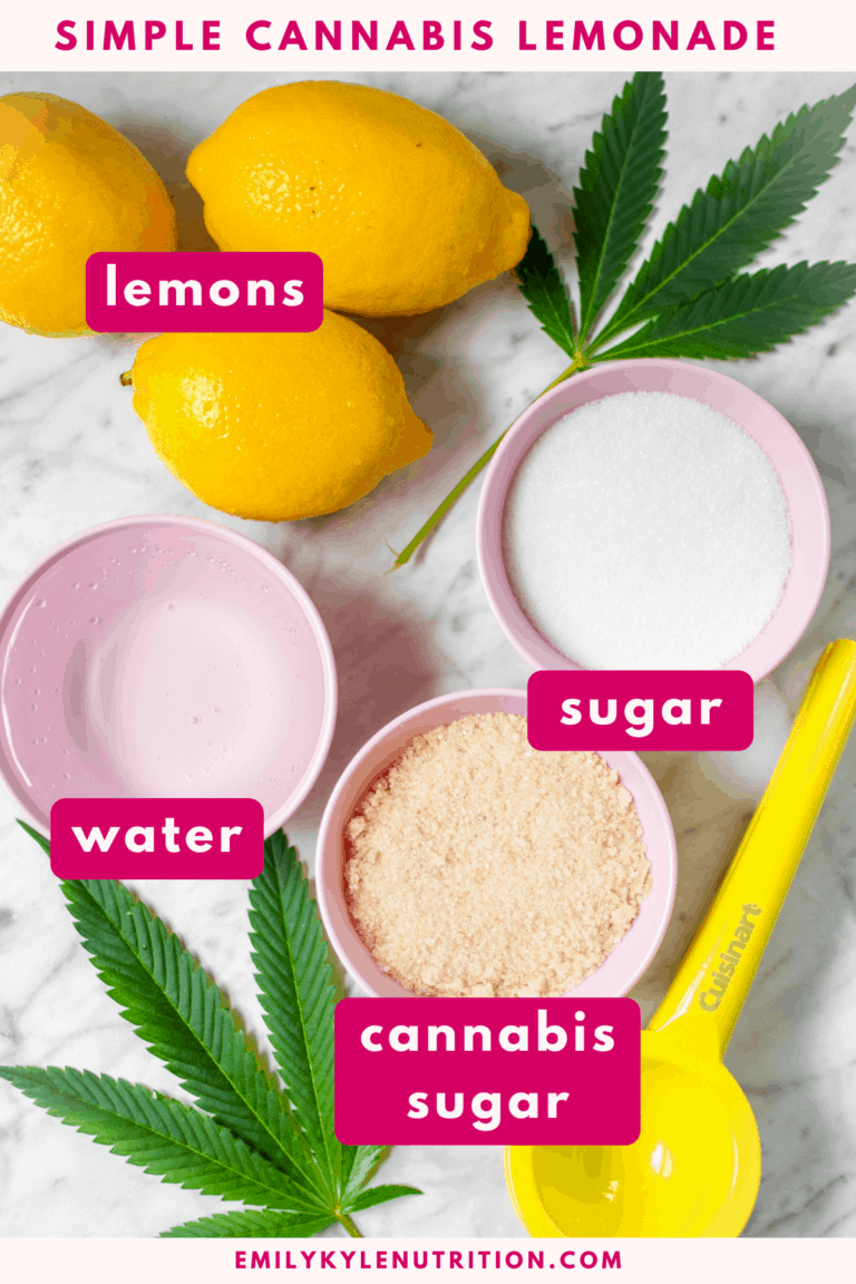Simple, Refreshing Cannabis Lemonade » Emily Kyle, MS, RDN