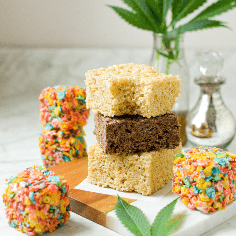 Easy Cannabis Rice Krispie Treats » Emily Kyle, MS, RDN