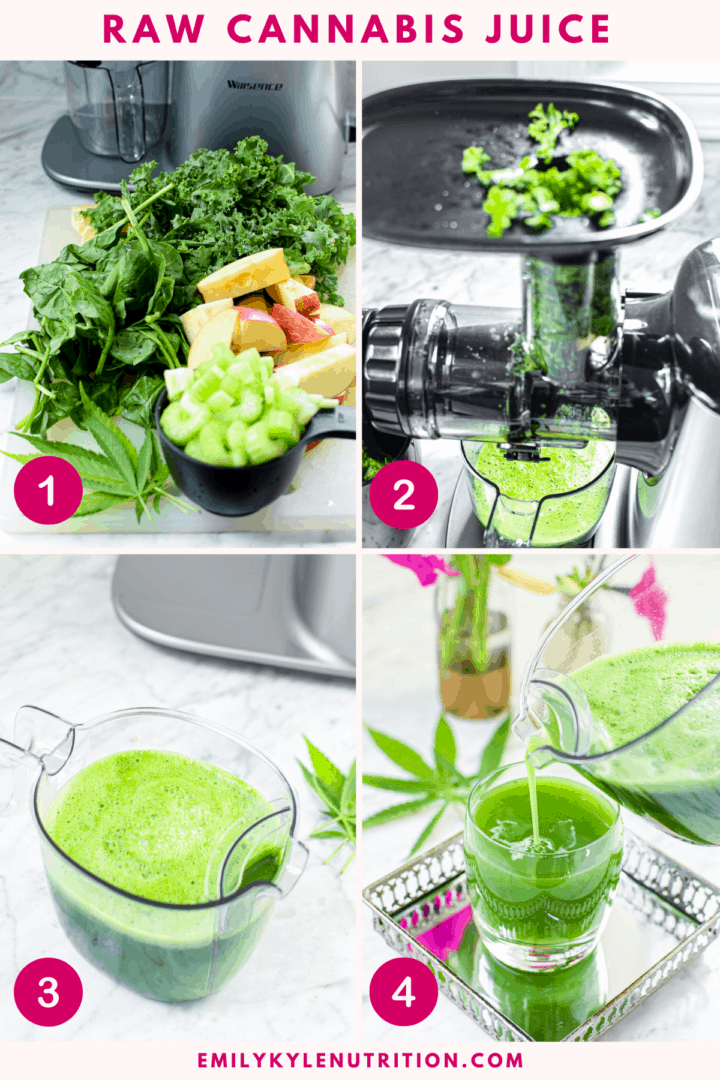 How To Make Raw Cannabis Juice » Emily Kyle, MS, RDN