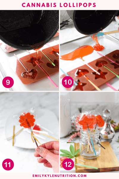 How to Make Cannabis-Infused Lollipops 🍭 » Emily Kyle, MS, RDN