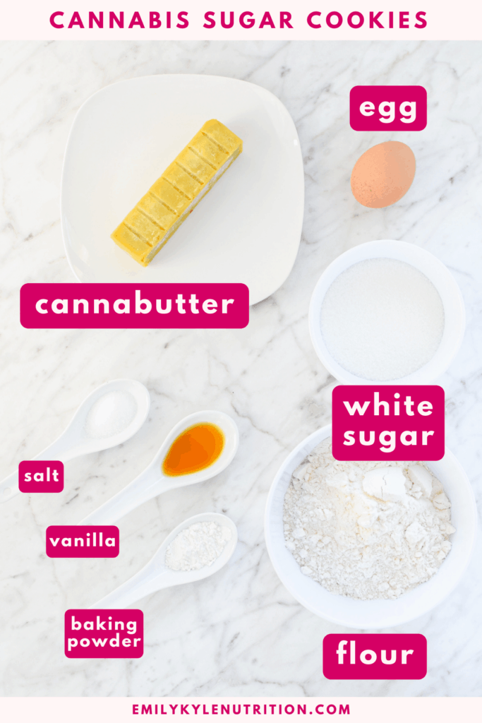 Soft & Chewy Cannabis Sugar Cookies » Emily Kyle, MS, RDN