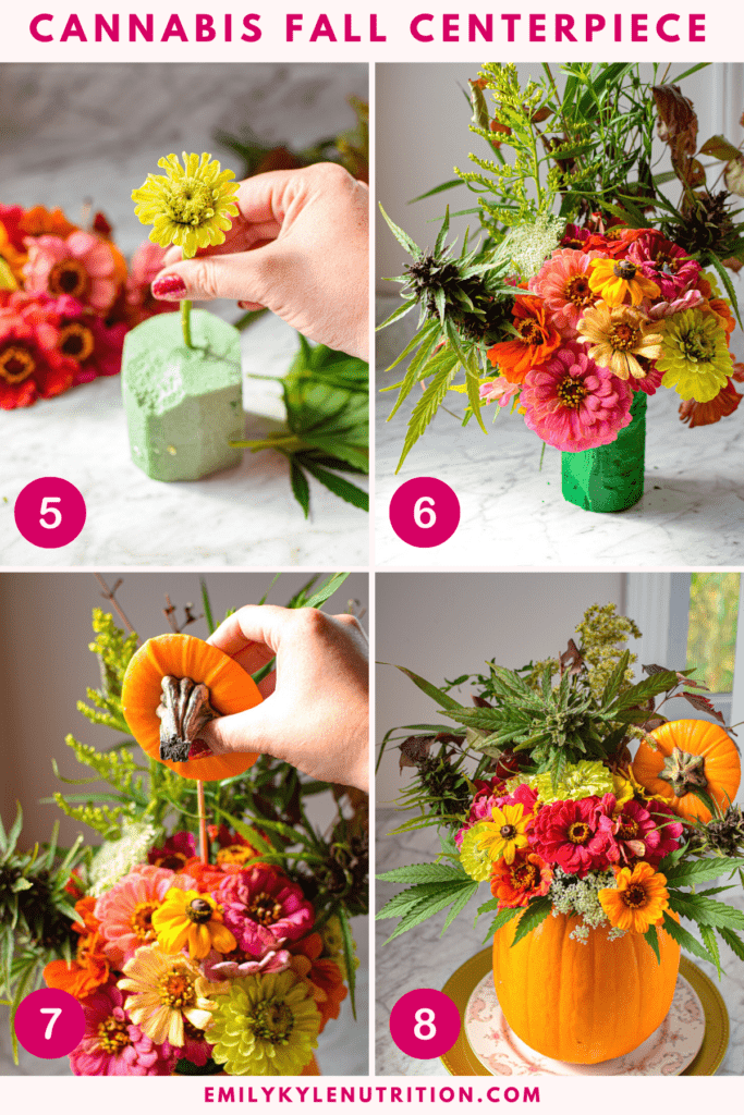 How To Make A Cannabis-Inspired Fall Centerpiece » Emily Kyle, MS, RDN
