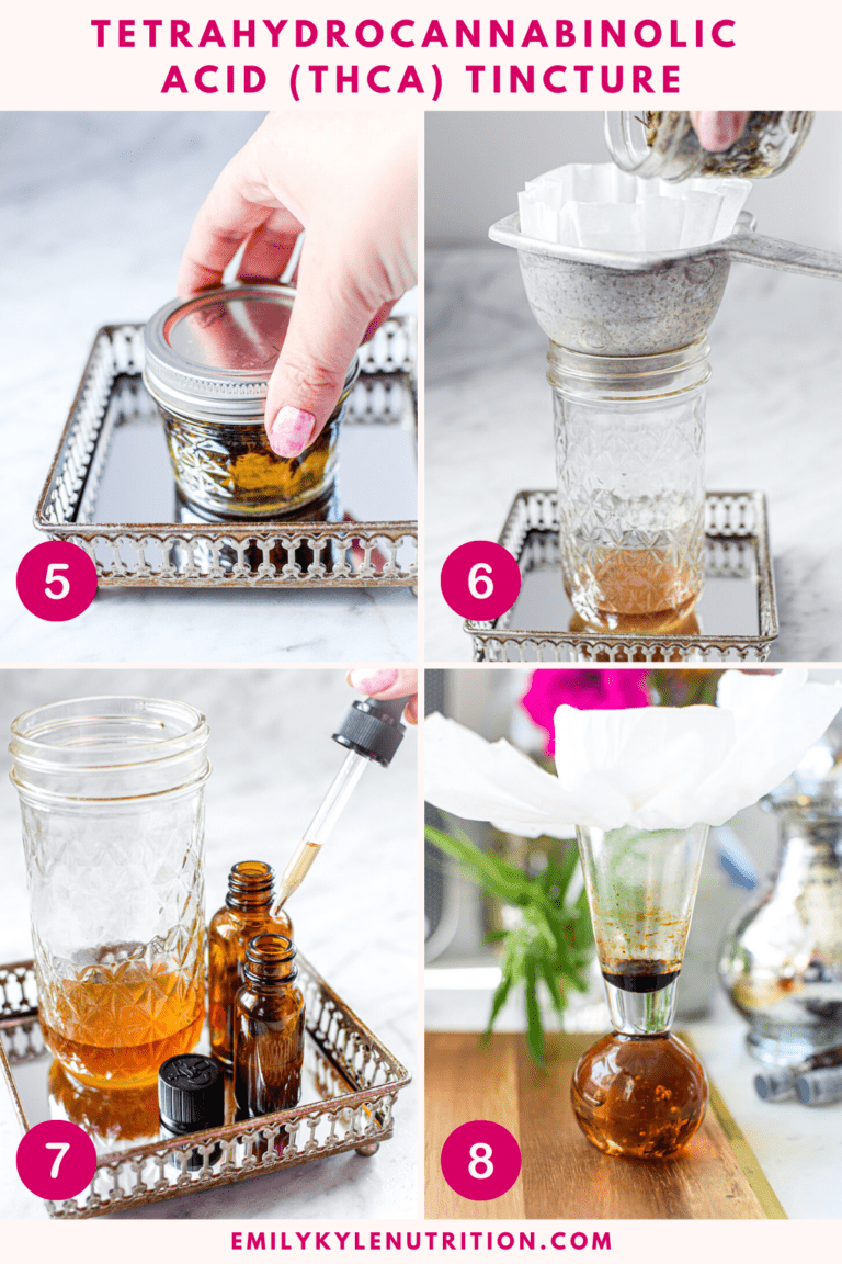How to Make a THCA Tincture » Emily Kyle, MS, RDN