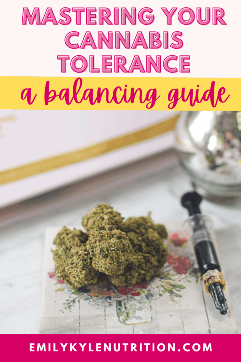 Cannabis Tolerance: Your Guide to Balance & Breaks » Emily Kyle, MS, RDN