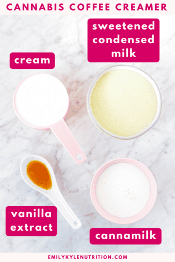 Customizable Cannabis-Infused Coffee Creamer » Emily Kyle, MS, RDN