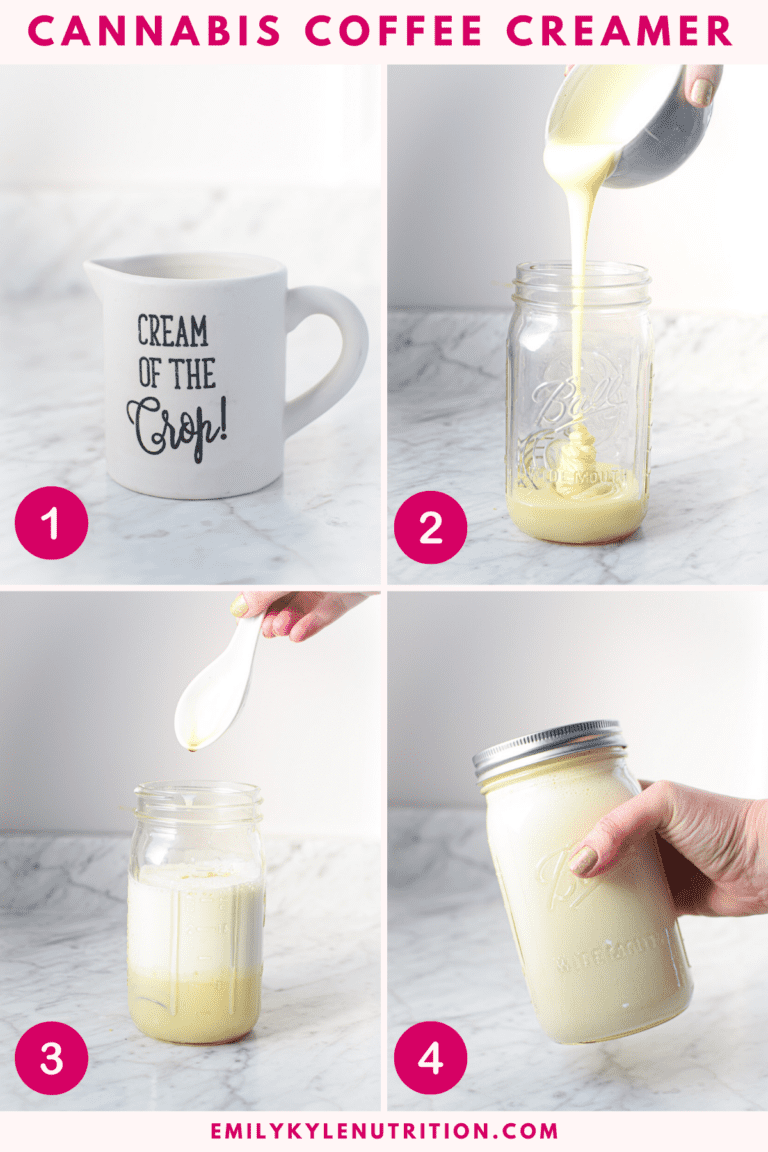 Customizable Cannabis-Infused Coffee Creamer » Emily Kyle, MS, RDN