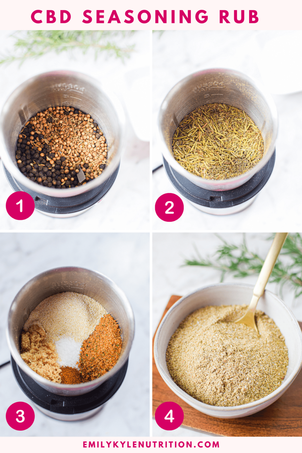 Easy Savory CBD Seasoning & Rub » Emily Kyle, MS, RDN