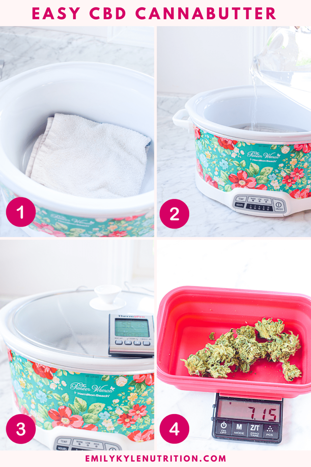 Easy CBD Cannabutter Recipe » Emily Kyle, MS, RDN