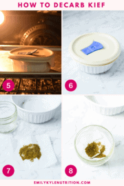 How to Decarb Kief & Make Edibles » Emily Kyle, MS, RDN