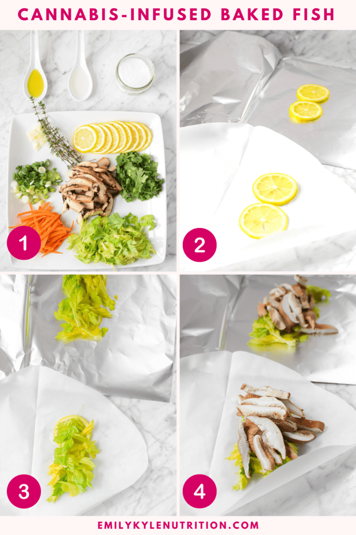 Cannabis-Infused Baked Fish en Papillote » Emily Kyle, MS, RDN