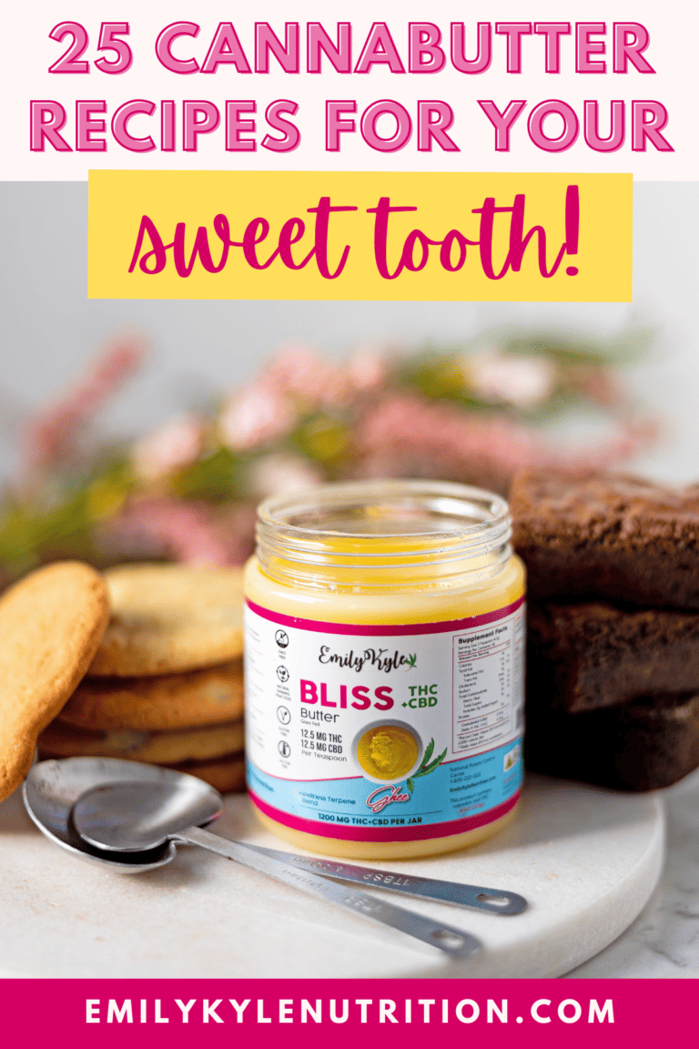 25+ Recipes with Cannabutter For Your Sweet Tooth » Emily Kyle, MS, RDN
