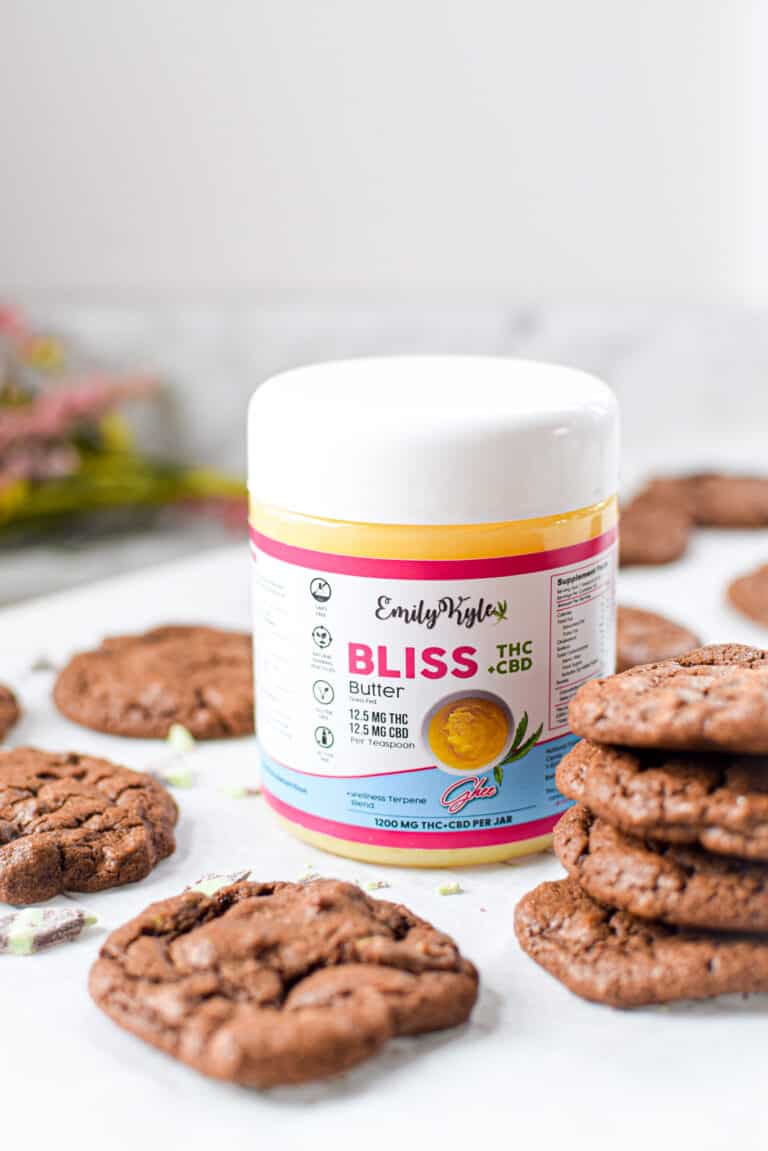 Chocolate Mint Chip Cannabis Cookies » Emily Kyle, MS, RDN