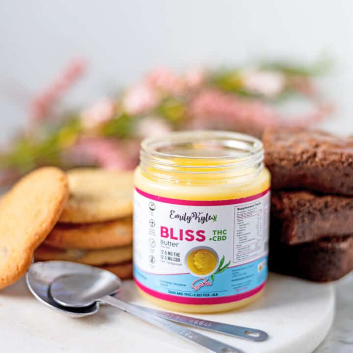 Easy Stovetop Cannabutter in a Mason Jar » Emily Kyle Nutrition